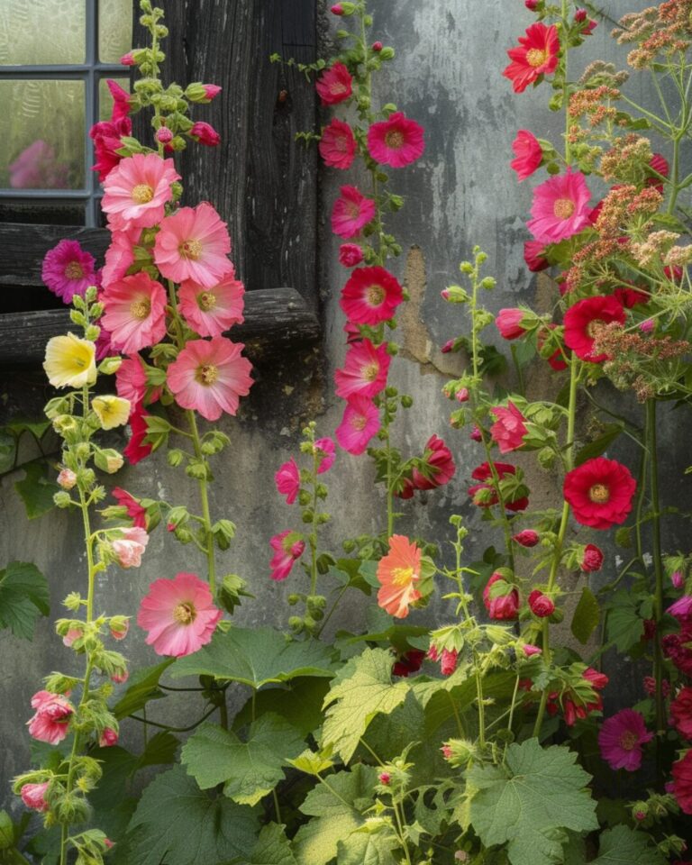The Story of Hollyhock Flowers: Symbolism and Folklore - Petal Republic
