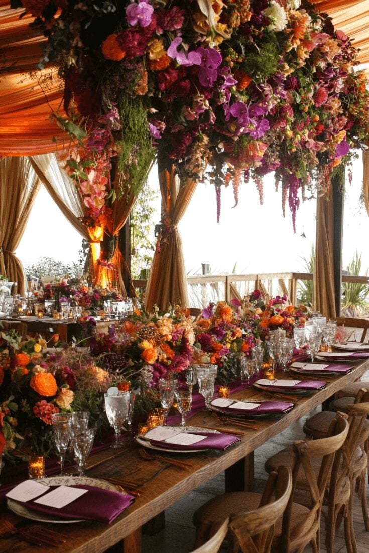 31+ Wildflower Wedding Table Setting Ideas to Make Your Day Bloom ...