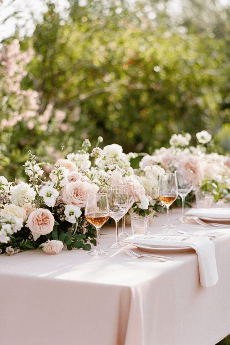 31+ Wildflower Wedding Table Setting Ideas to Make Your Day Bloom ...