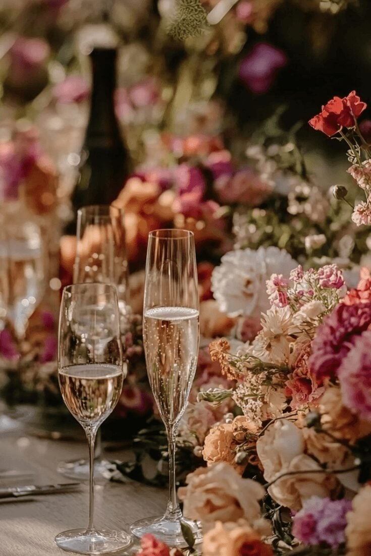 31+ Wildflower Wedding Table Setting Ideas to Make Your Day Bloom ...