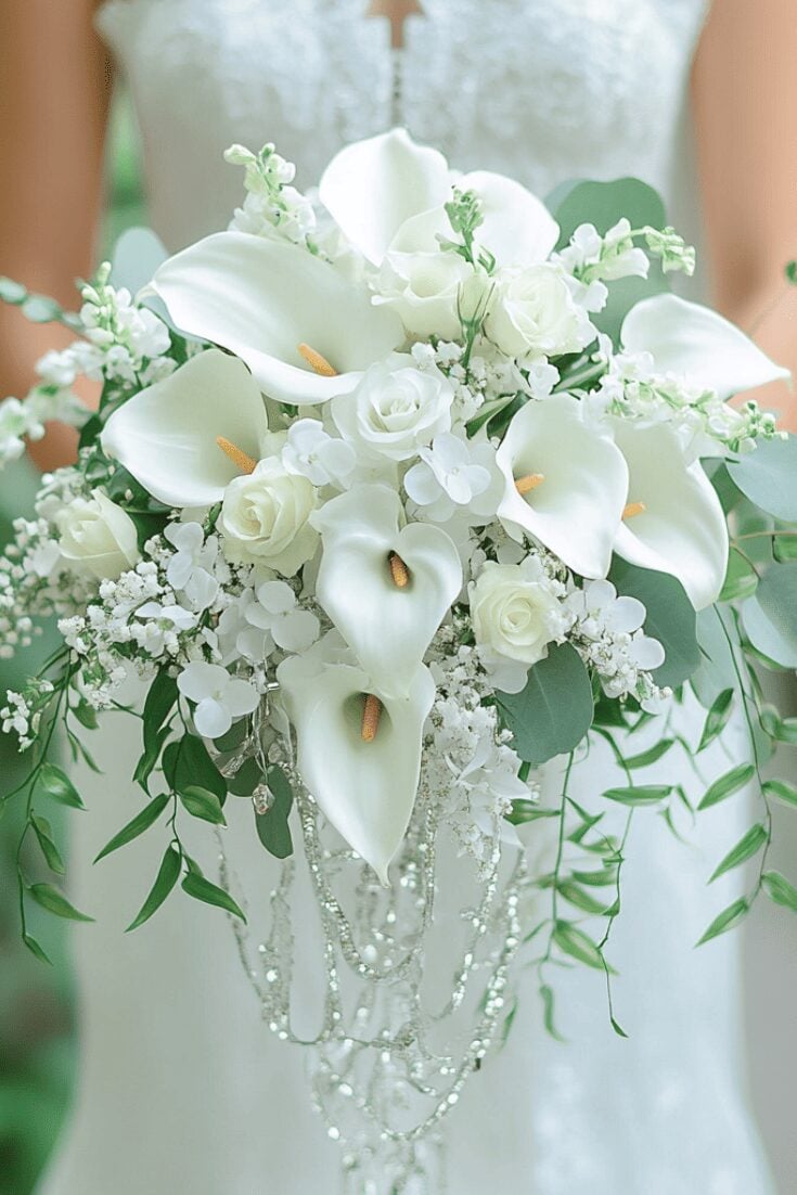 50 Calla Lily Wedding Bouquets Ideas
