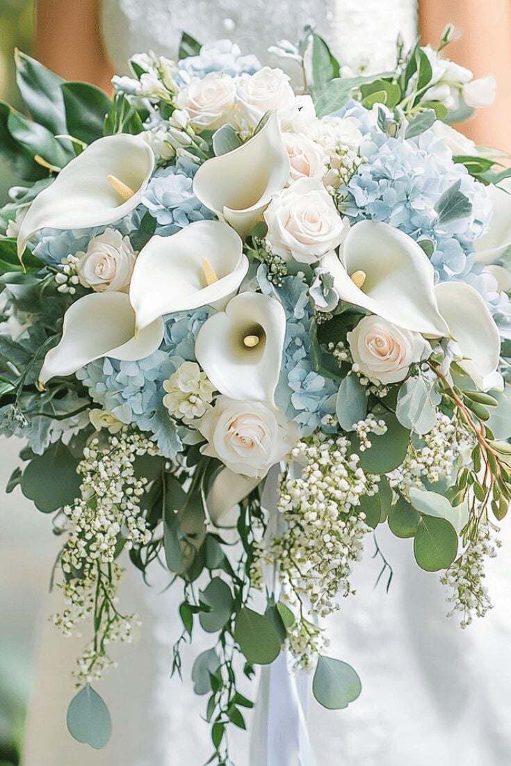 50+ Calla Lily Wedding Bouquets Ideas