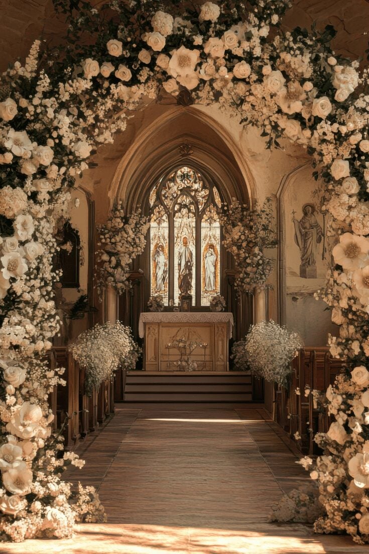 53+ Church Wedding Flower Ideas For Every Bride - Petal Republic