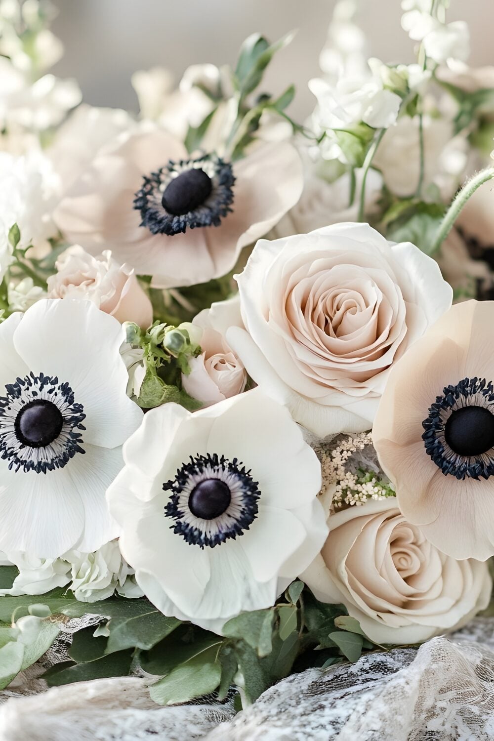 102+ Anemone Wedding Bouquets You’ve Been Dreaming Of 💕 - Petal Republic