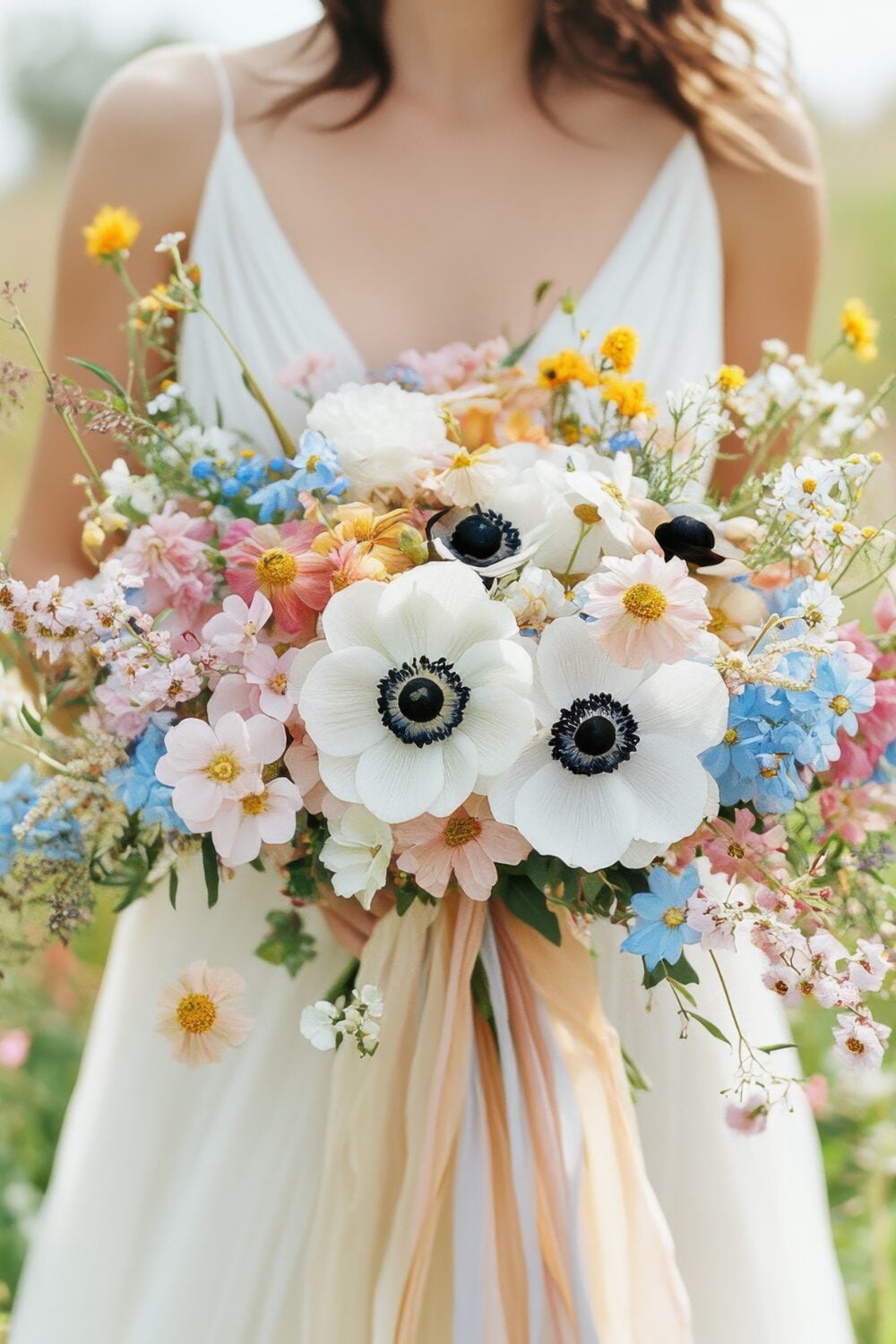 102+ Anemone Wedding Bouquets You’ve Been Dreaming Of 💕 - Petal Republic