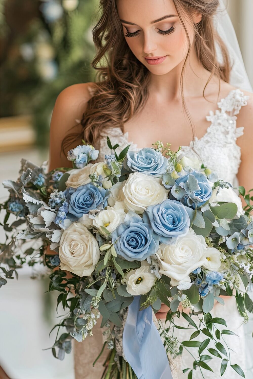 81+ Blue Rose Wedding Bouquets You'll Adore 💙 - Petal Republic