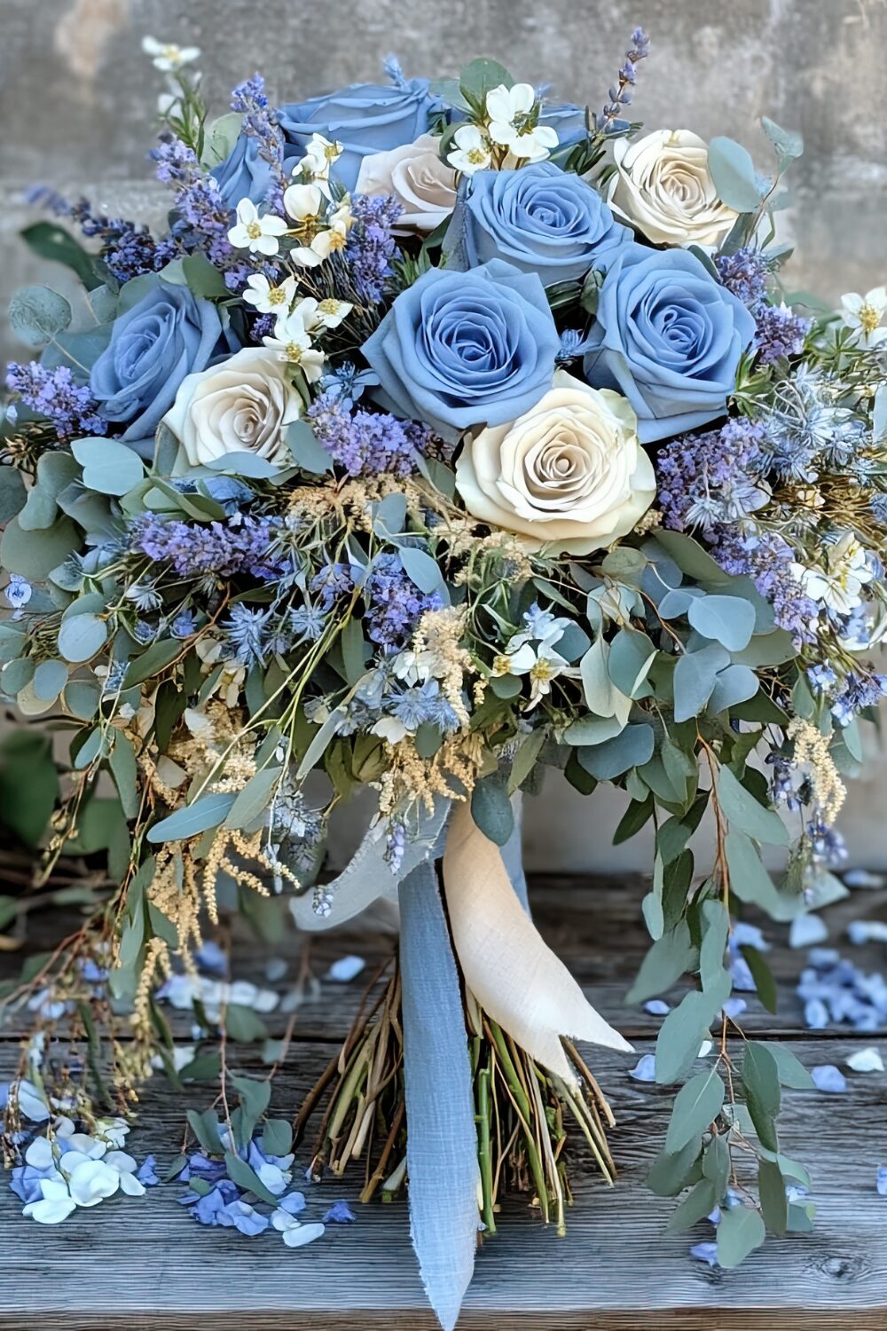 81+ Blue Rose Wedding Bouquets You'll Adore 💙 - Petal Republic