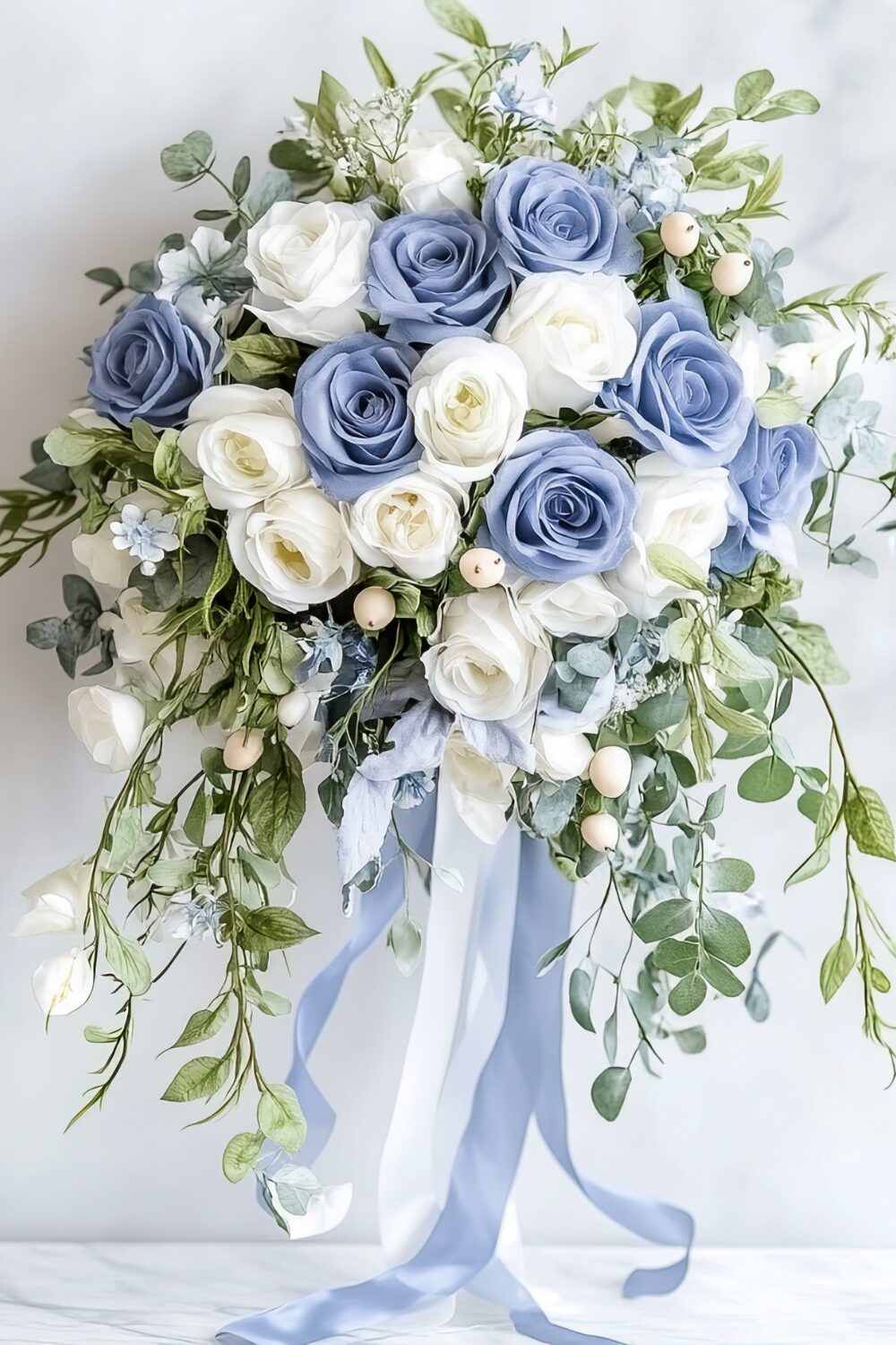 81+ Blue Rose Wedding Bouquets You'll Adore 💙 - Petal Republic