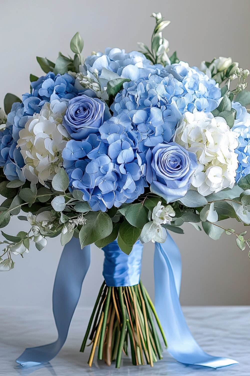 81+ Blue Rose Wedding Bouquets You'll Adore 💙 - Petal Republic