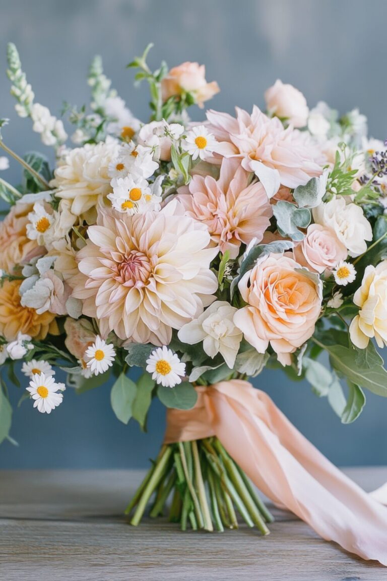 105+ Dahlia Wedding Bouquet Ideas for Every Bride 🌺 - Petal Republic