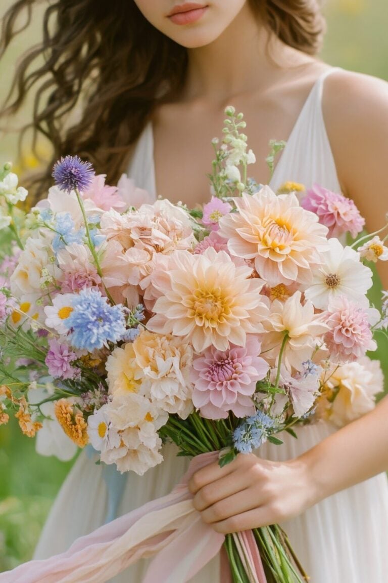 105+ Dahlia Wedding Bouquet Ideas for Every Bride 🌺 - Petal Republic