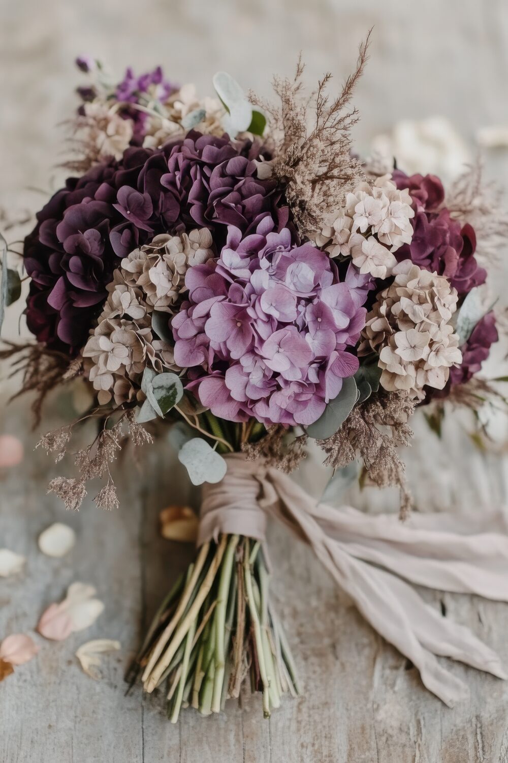 97+ Hydrangea Wedding Bouquets to Inspire Your Big Day 🌸 - Petal Republic
