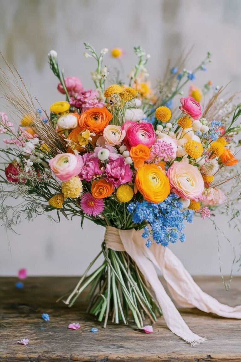 105+ Ranunculus Wedding Bouquet Designs You’ll Adore 💘