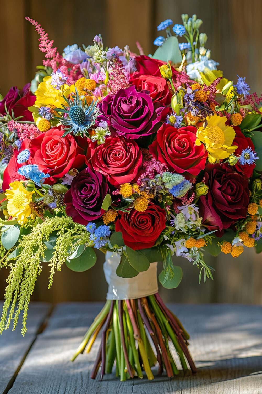 72+ Red Rose Wedding Bouquet Ideas Brides Can’t Resist 🌹 - Petal Republic