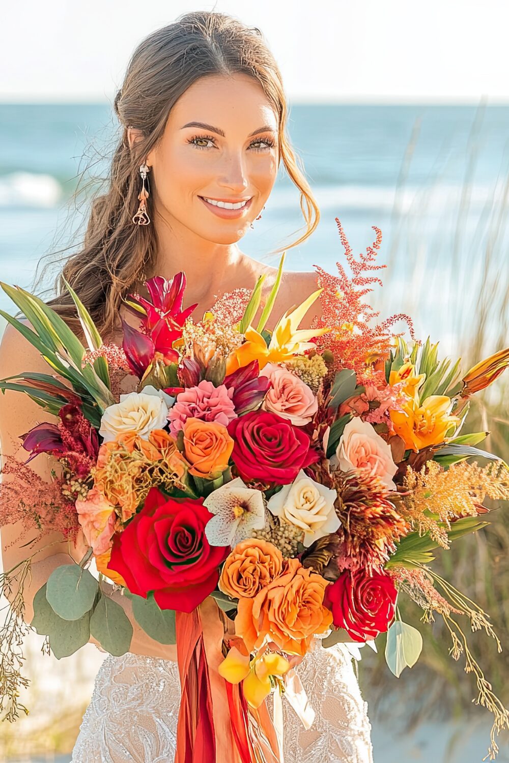 72+ Red Rose Wedding Bouquet Ideas Brides Can’t Resist 🌹 - Petal Republic