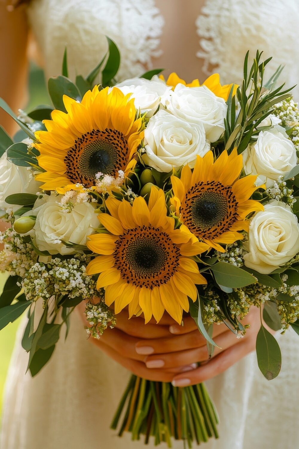76+ Sunflower Wedding Bouquets Brides Are Raving About 🌻 - Petal Republic