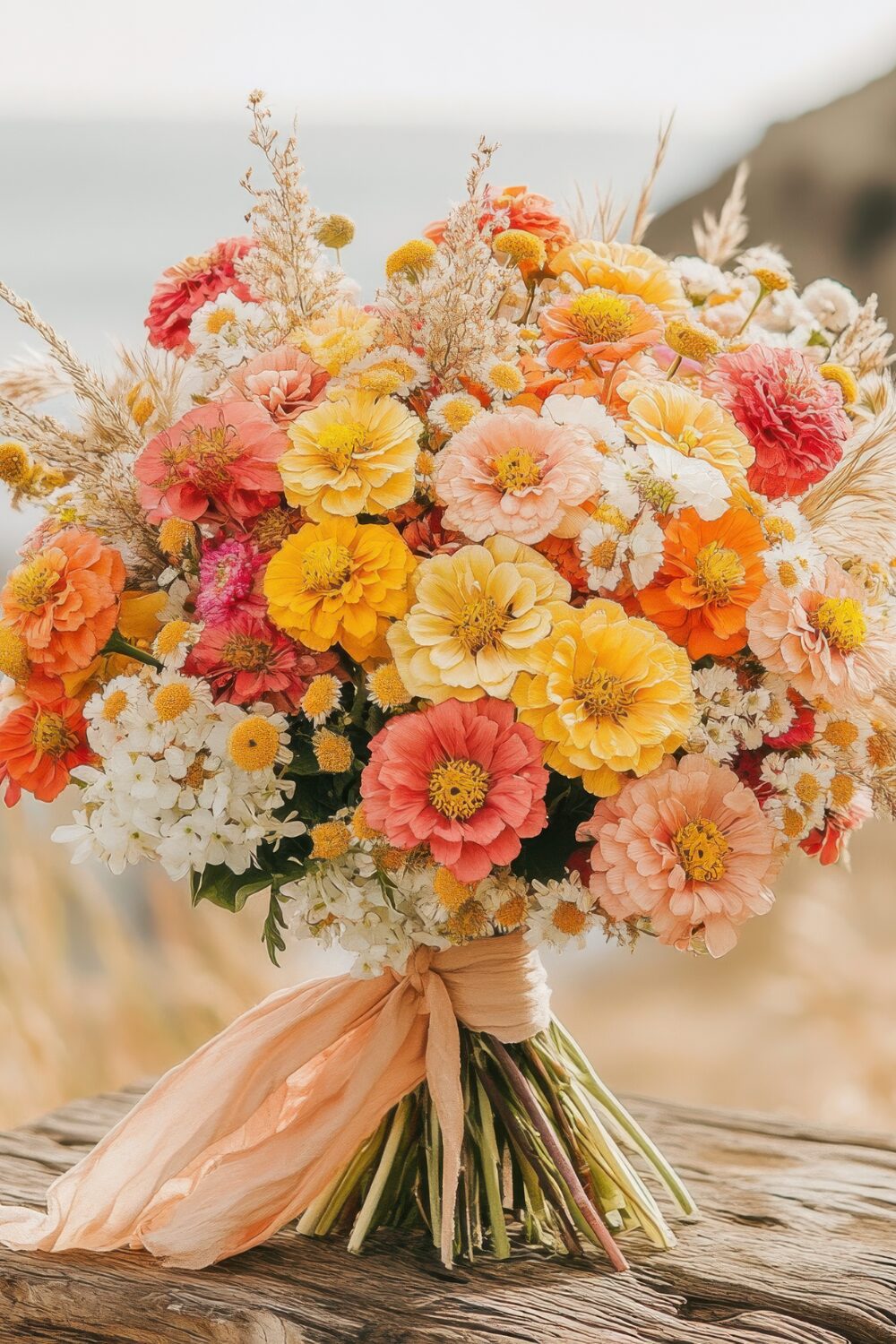 98+ Zinnia Wedding Bouquet Ideas You'll Love 💕 - Petal Republic
