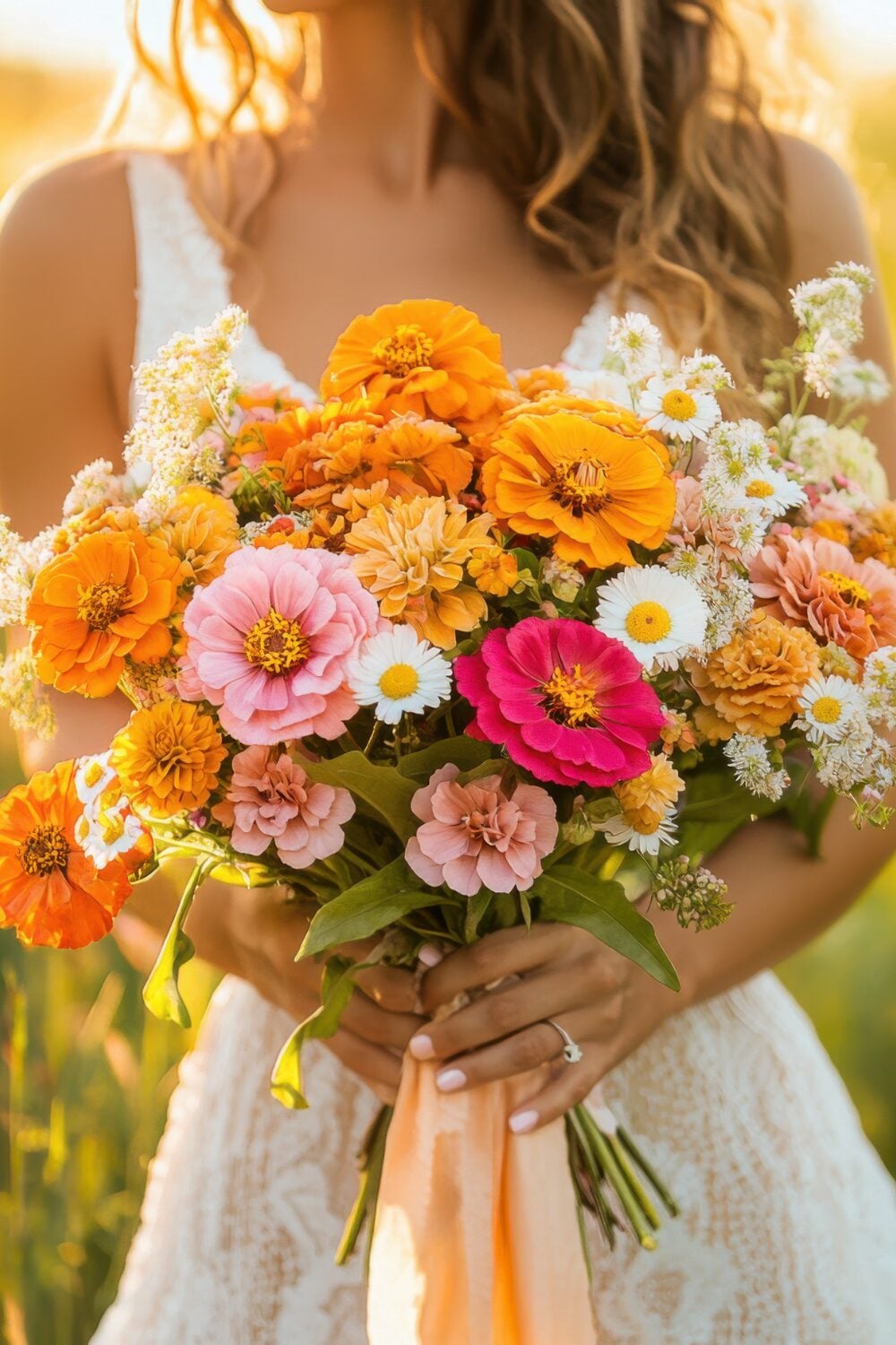 98+ Zinnia Wedding Bouquet Ideas You'll Love 💕 - Petal Republic