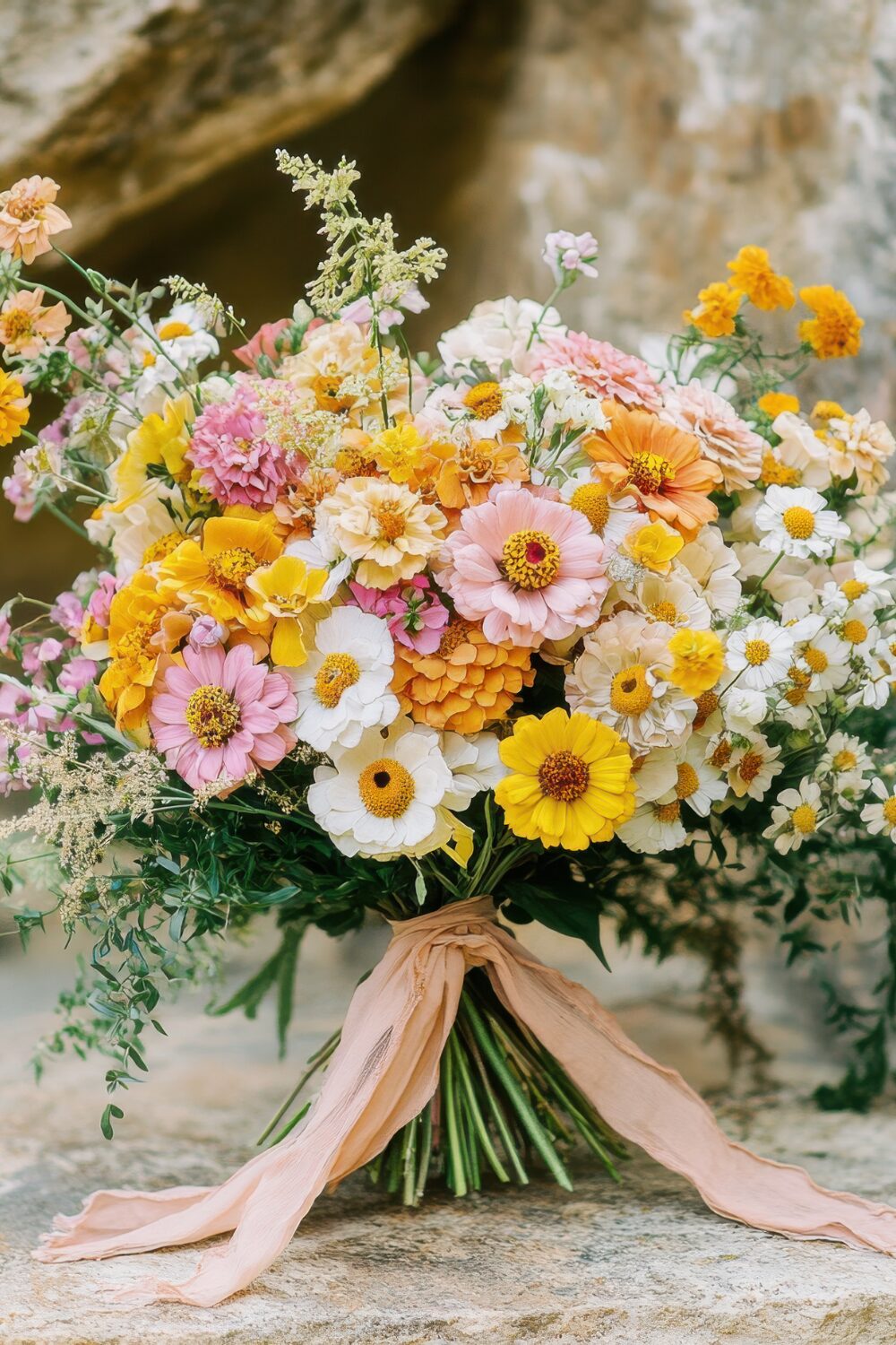 98+ Zinnia Wedding Bouquet Ideas You'll Love 💕 - Petal Republic