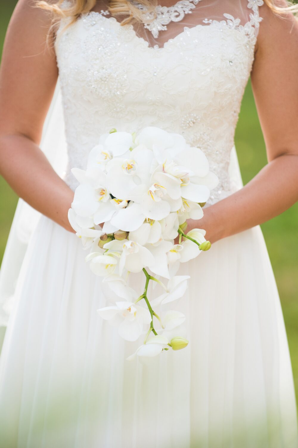 58+ Cascading Orchid Wedding Bouquets You Need to See! - Petal Republic