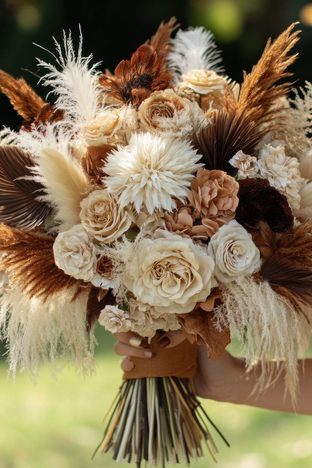 60+ Rustic Boho Wedding Bouquet Design Ideas to Inspire You 💕 - Petal ...