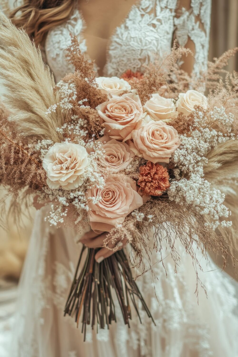 60+ Rustic Boho Wedding Bouquet Design Ideas to Inspire You 💕 - Petal ...