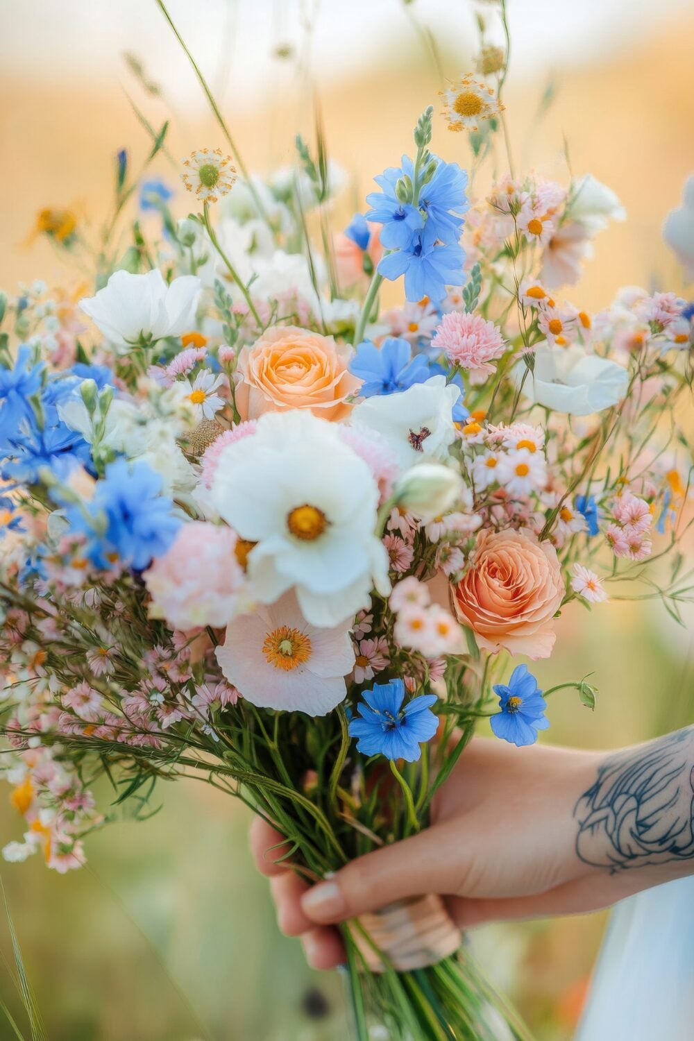 Simple Wildflower Wedding Bouquets: 55+ Dreamy, Organic Designs 💐 ...