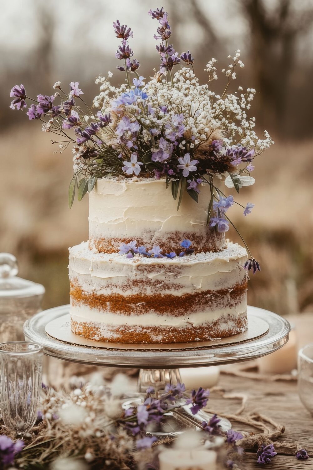 Wildflower Wedding Cakes: 95 Magical Designs to Inspire You 🎂 - Petal ...