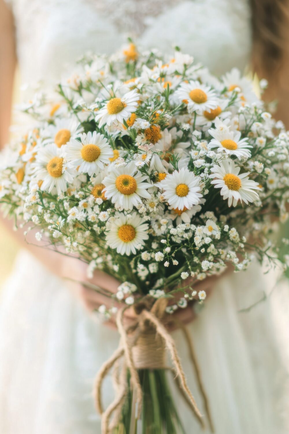 91+ Daisy Wedding Bouquets That Prove Less is More! 🌼 - Petal Republic