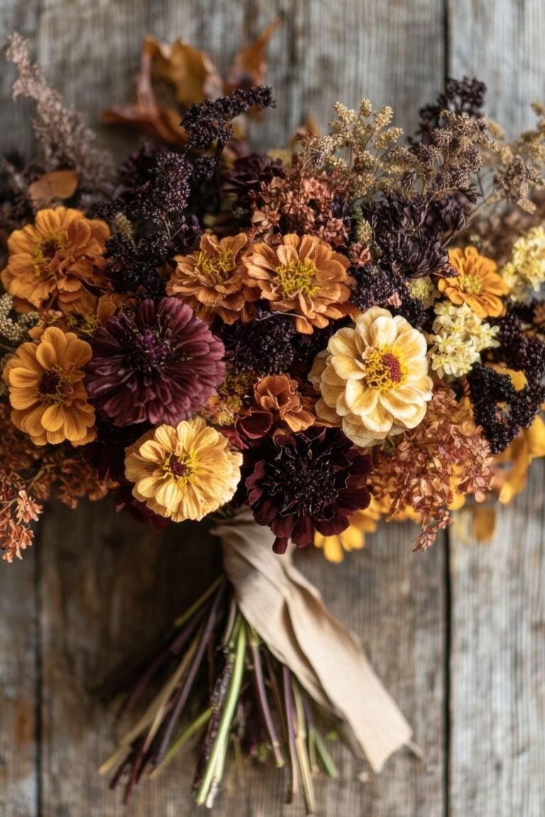 72+ Fall Wedding Bouquets That Make a Statement 🍂🍁 - Petal Republic