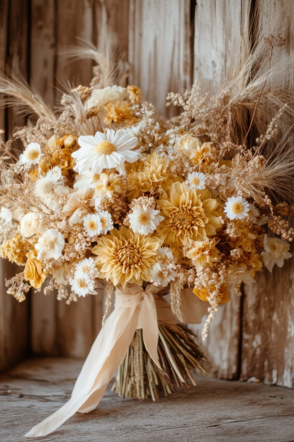 119+ Yellow Wedding Bouquets That’ll Steal the Show! 🌼💛 - Petal Republic