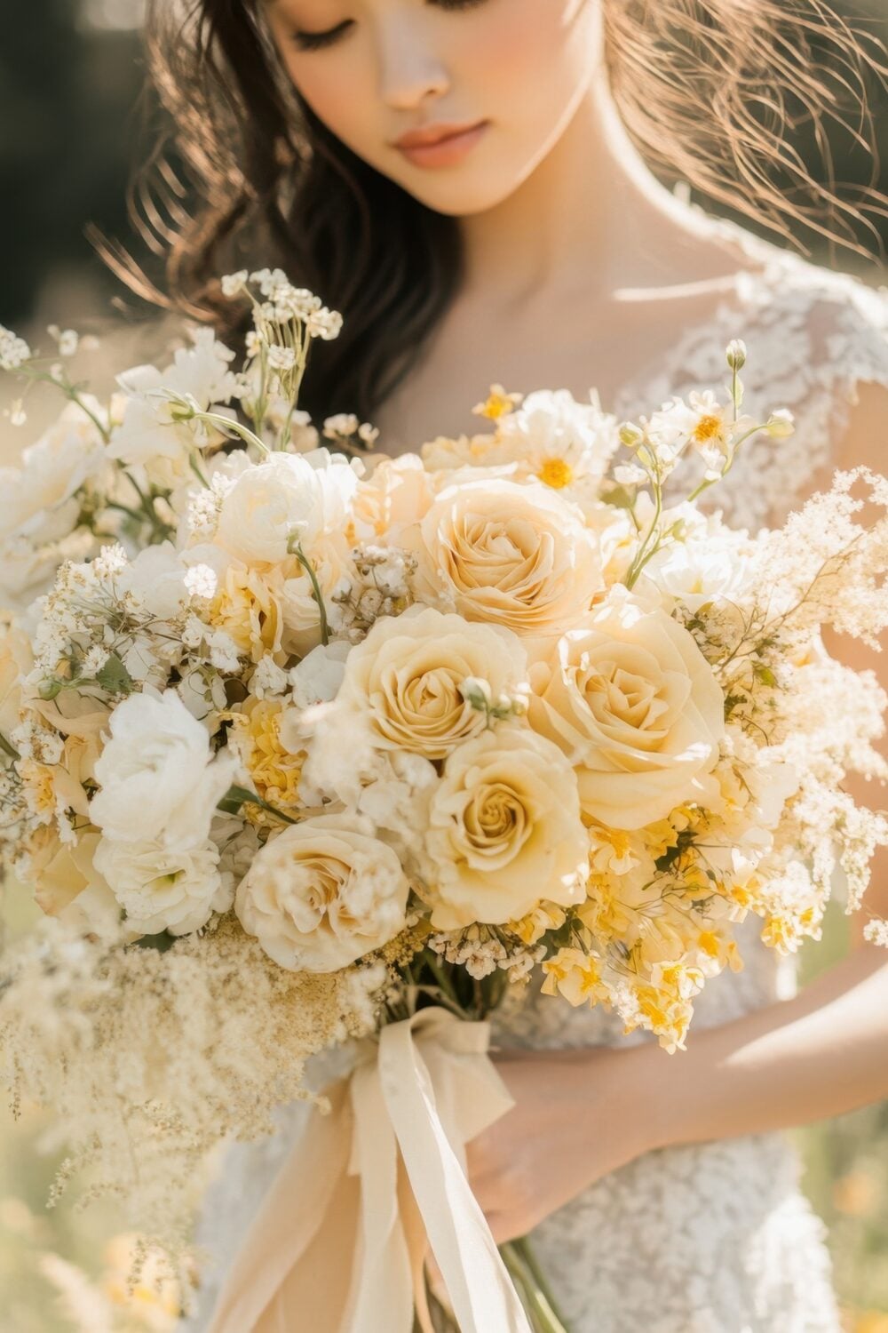 119+ Yellow Wedding Bouquets That’ll Steal the Show! 🌼💛 - Petal Republic