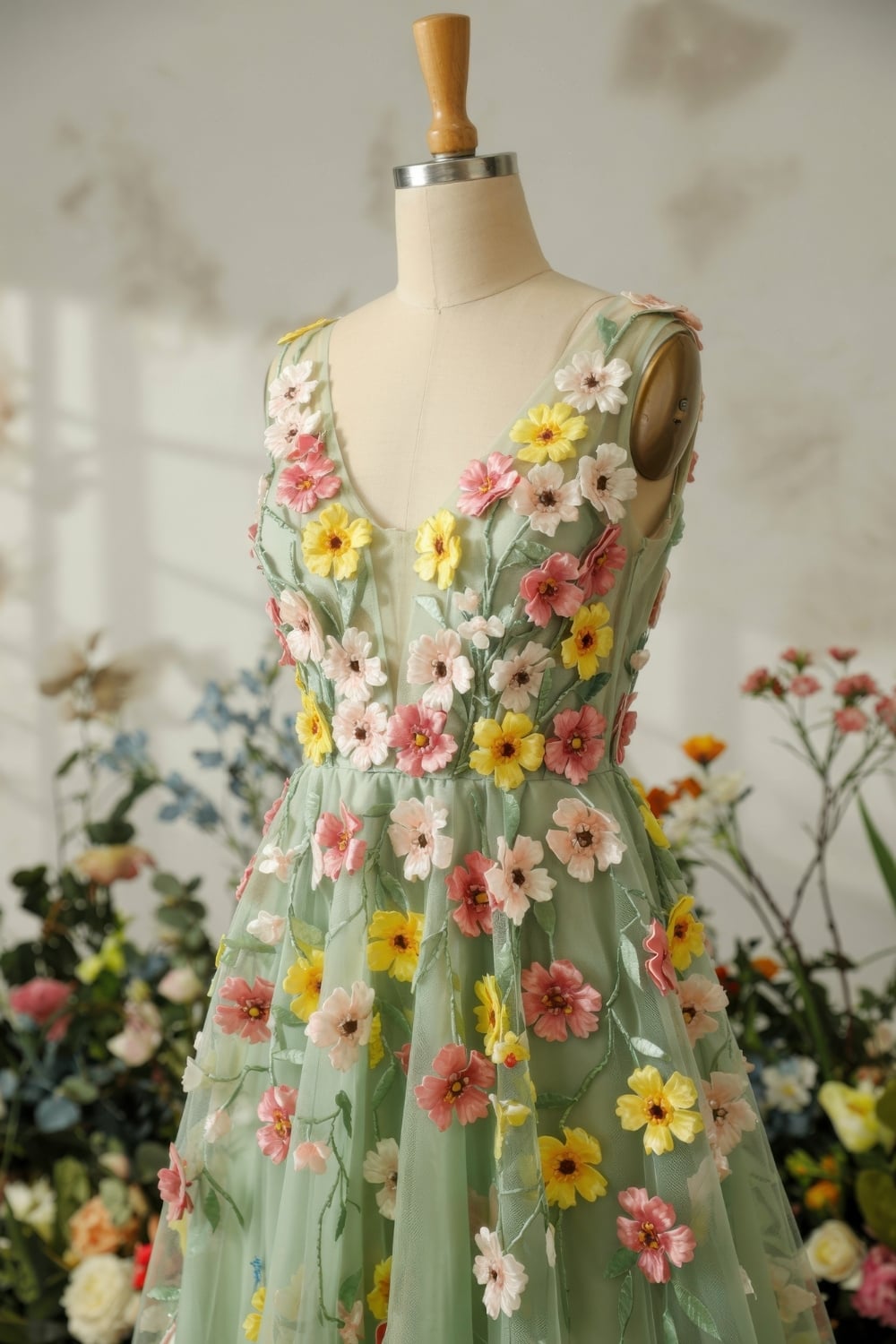 76+ Floral Wedding Dress Ideas for Every Season 🌺 💖 - Petal Republic