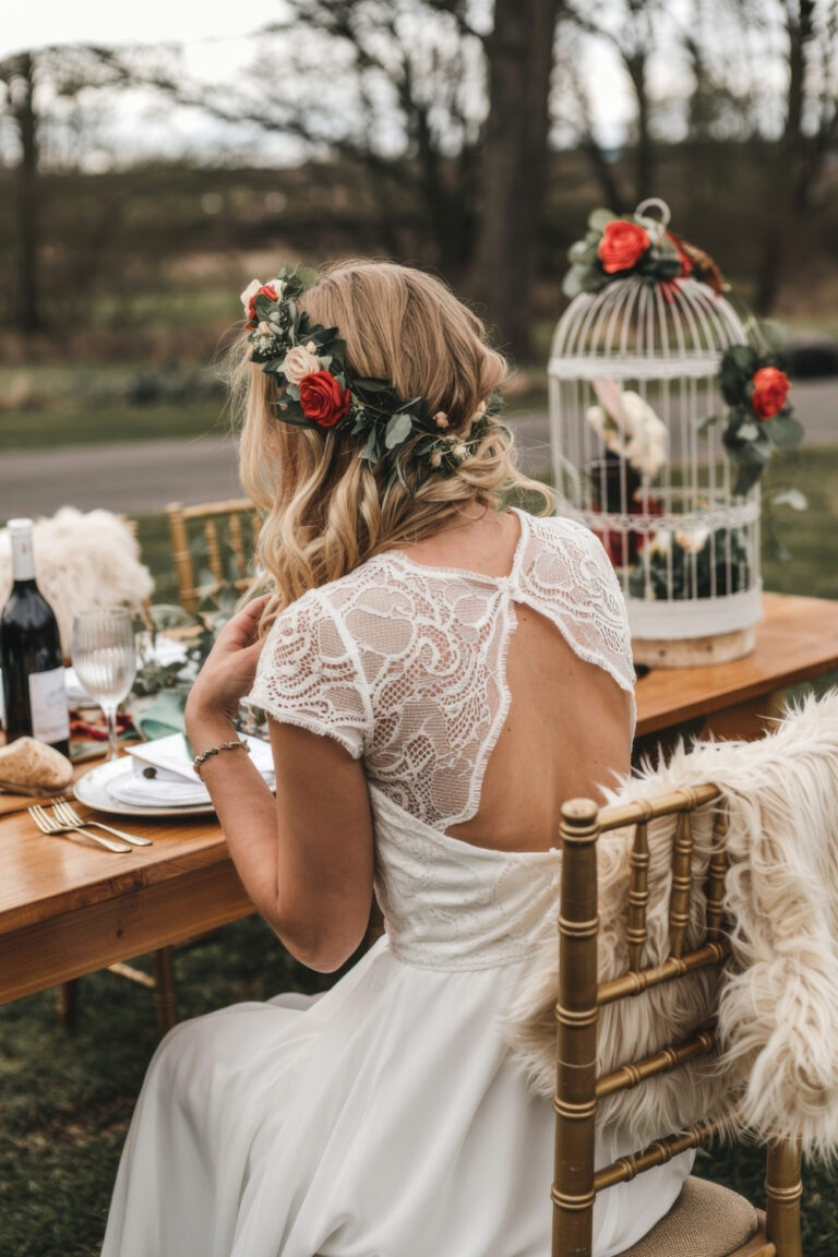 53+ Wedding Flower Crown Ideas That Will Transform Your Bridal Look ...
