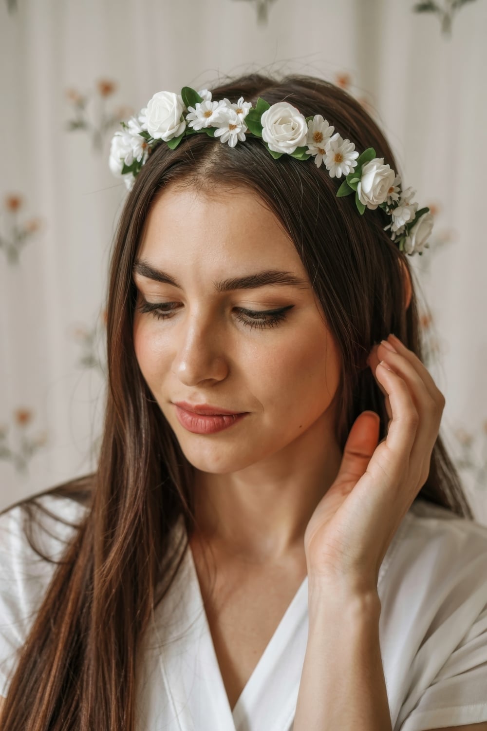 53+ Wedding Flower Crown Ideas That Will Transform Your Bridal Look ...
