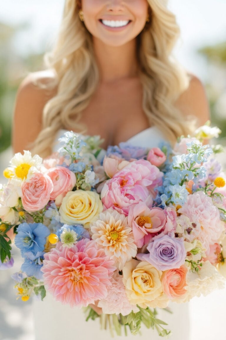 62+ Pastel Bridal Bouquets That Are Pure Wedding Magic - Petal Republic