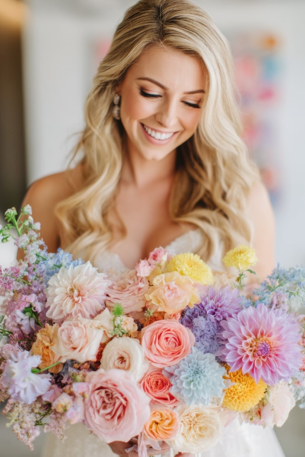 62+ Pastel Bridal Bouquets That Are Pure Wedding Magic - Petal Republic